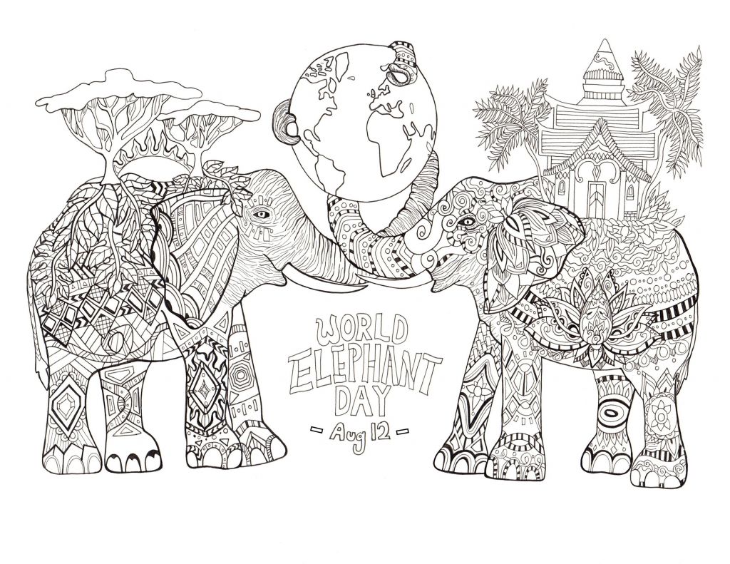 African Animals Coloring Pages | BubaKids.com