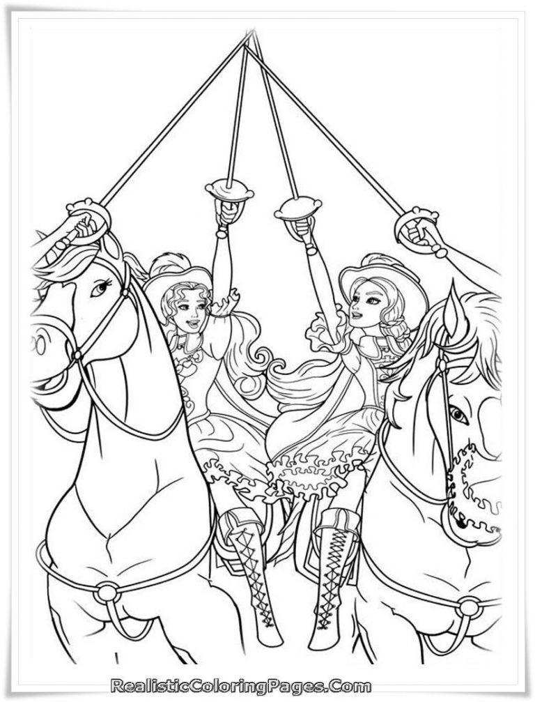 Mattel Coloring Pages | BubaKids.com