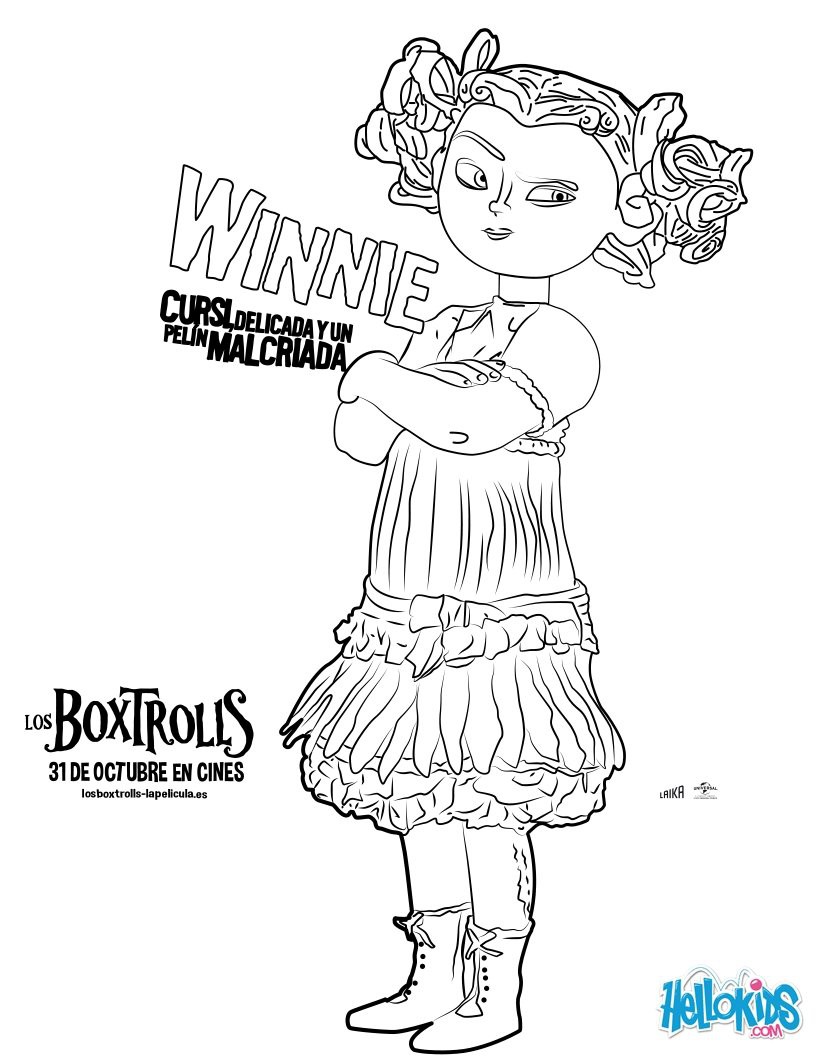 Boxtrolls Coloring Pages | BubaKids.com