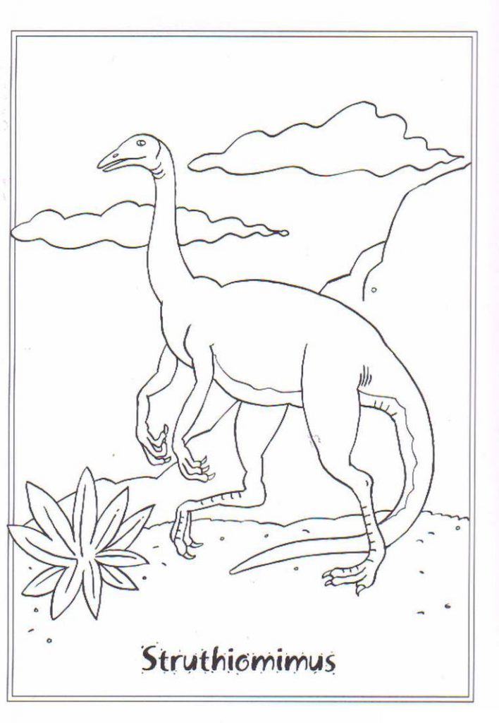 coloring page Dinosaurs 2 - Gigantosaurus | BubaKids.com