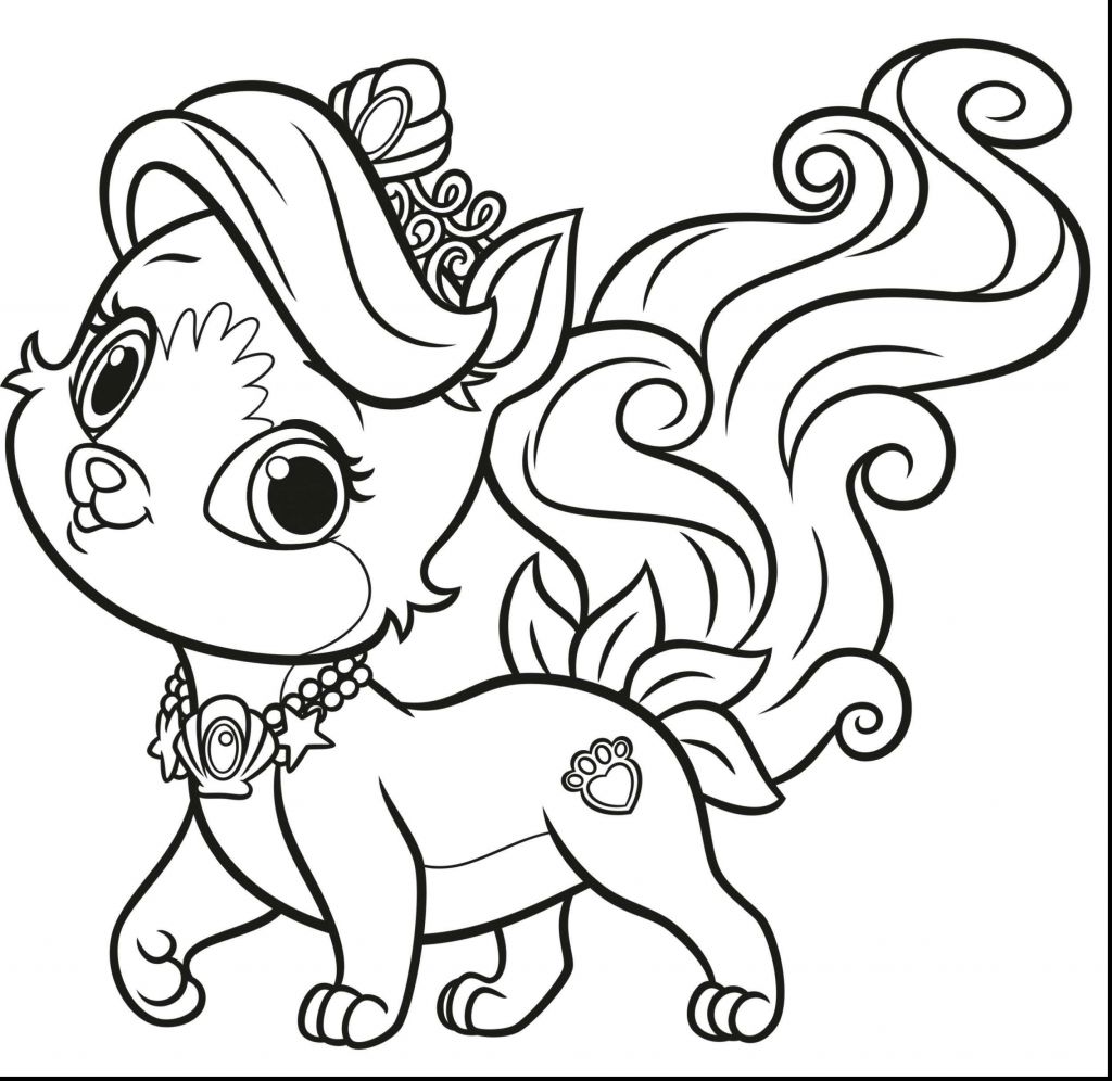 Coloring Pages Princess Puppy | BubaKids.com