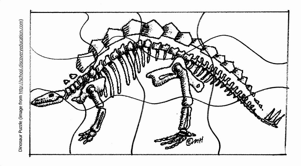 Dinosaurs Fossils Coloring Pages | BubaKids.com