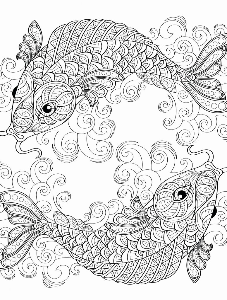 Fish Coloring Page | BubaKids.com