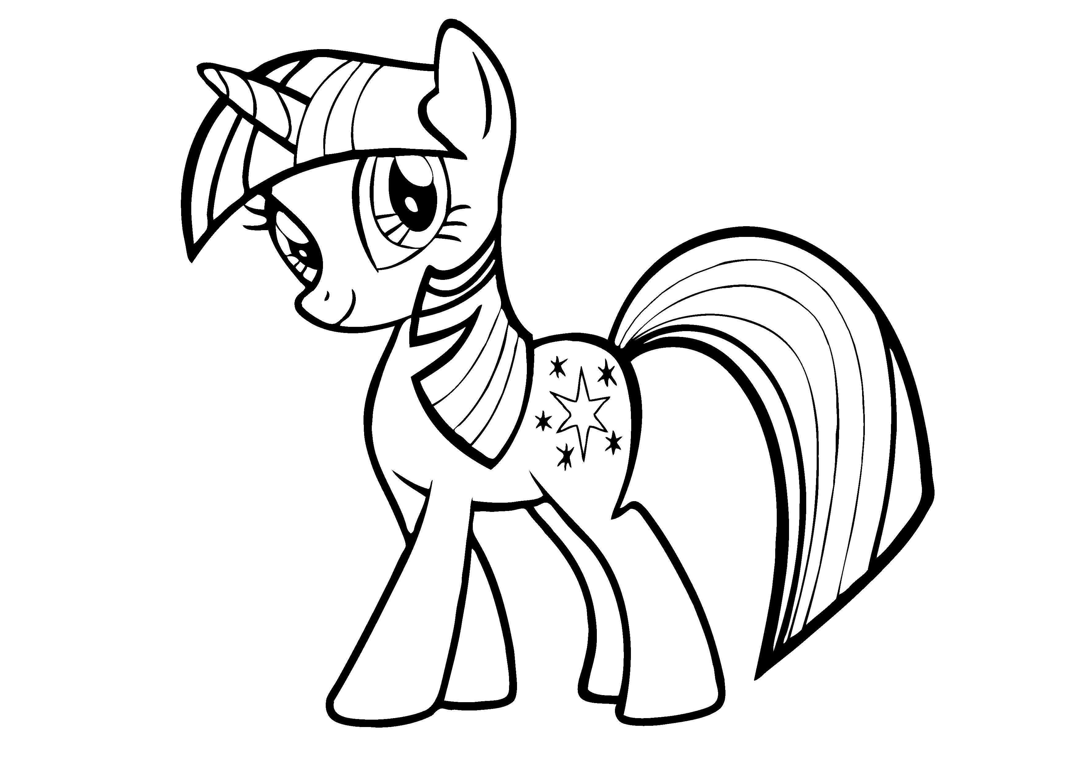 My Little Pony Free Coloring Printables