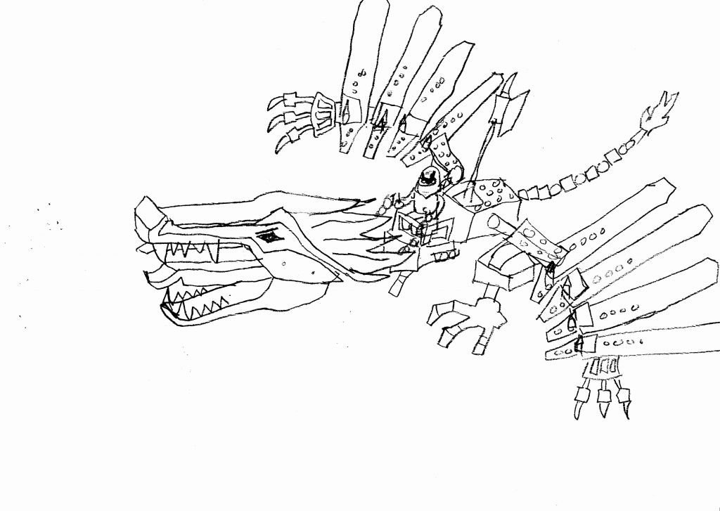 Ninjago Golden Dragon Coloring Pages | BubaKids.com
