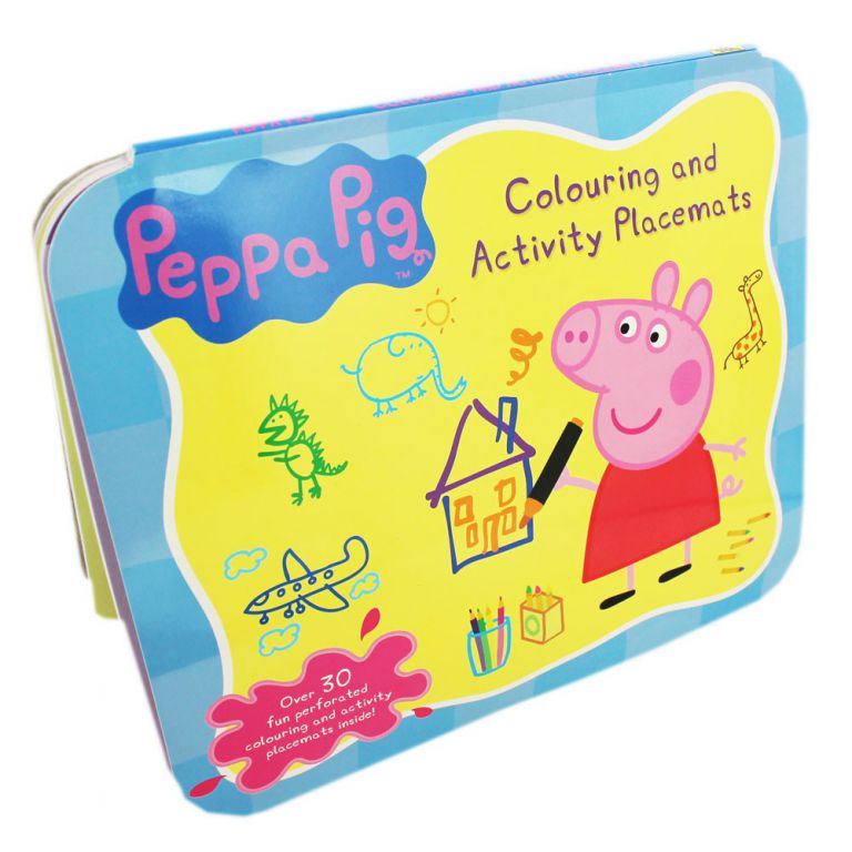 Peppa Pig Face Coloring Pages | BubaKids.com