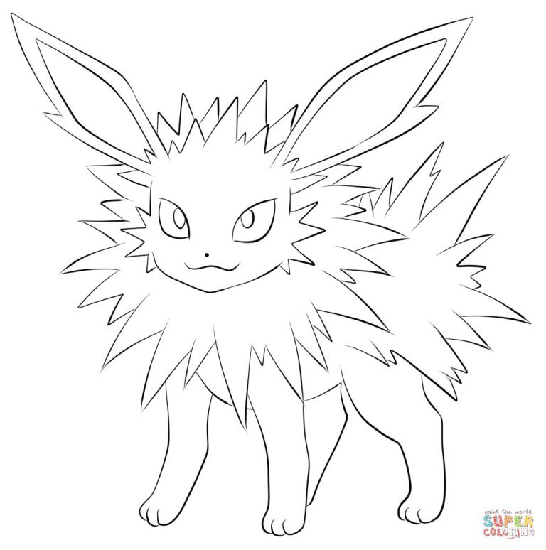 Pikachu Pokemon Go Coloring Pages | BubaKids.com