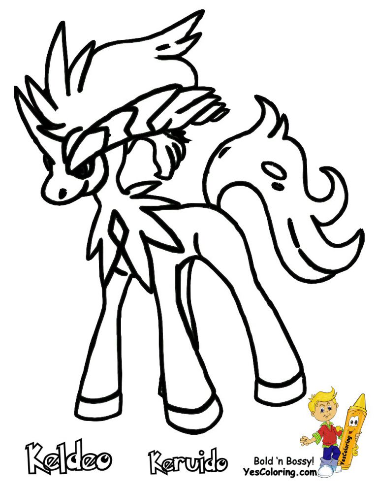 Kawaii Pokemon Coloring Pages | BubaKids.com