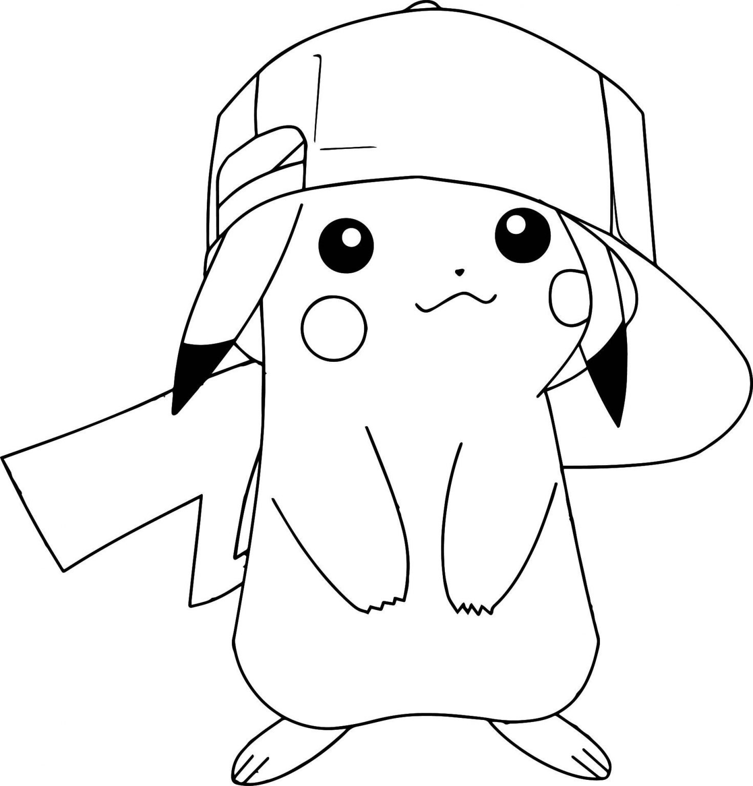 Pokemon Coloring Pages Pikachu and Friends - BubaKids.com