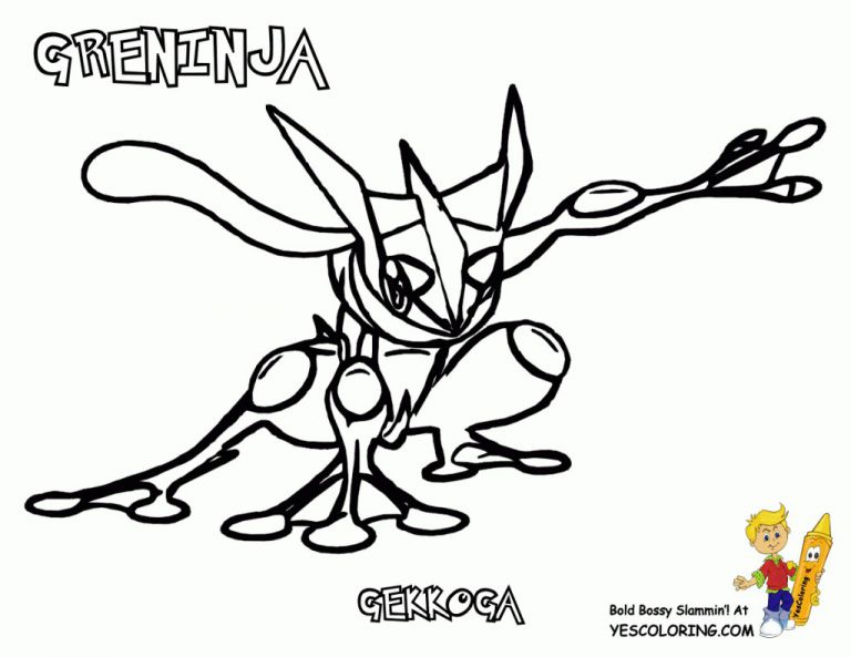 Pokemon Frog Coloring Pages | BubaKids.com