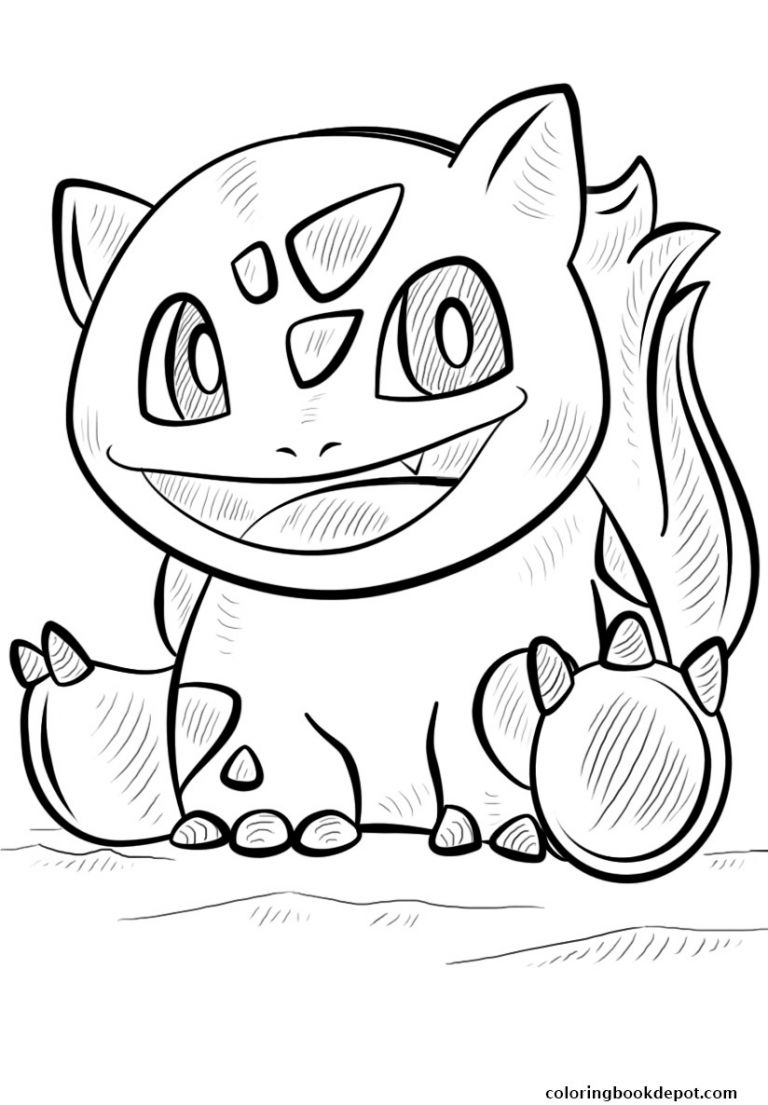 Pokemon Coloring Pages Luxio | BubaKids.com