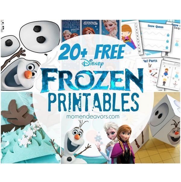FREE FROZEN PRINTABLES | Free Printable Frozen Labels. | BubaKids.com