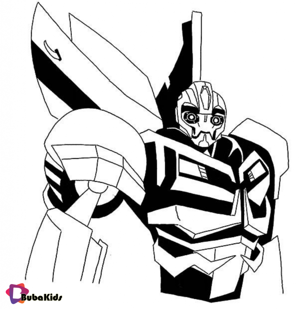 Bumblebee Car Transformer Robot Bumblebee Car Coloring Pages ...