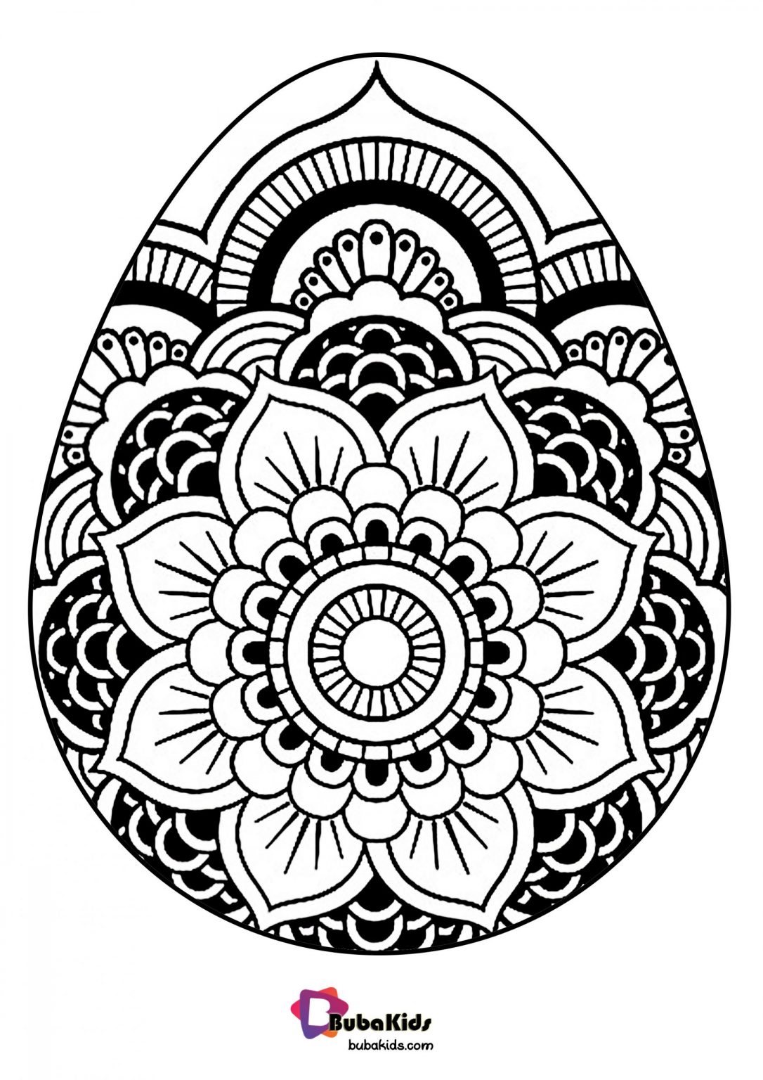 Special Easter Egg Coloring | BubaKids.com