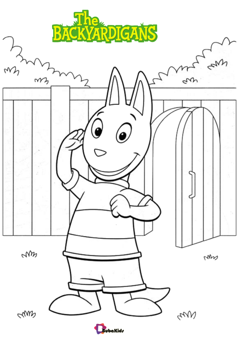 The Backyardigans TV series coloring pages | BubaKids.com