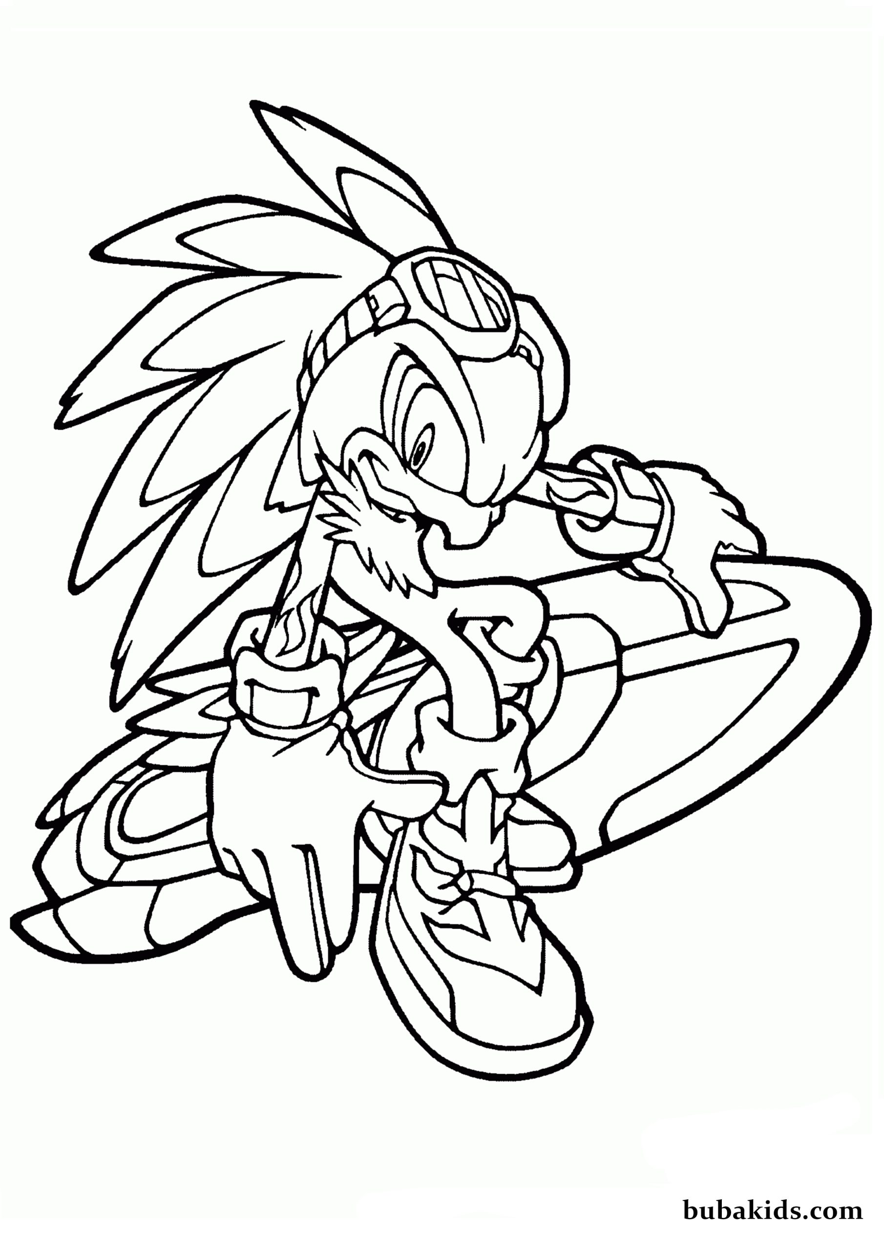 Jet the hawk coloring page | BubaKids.com